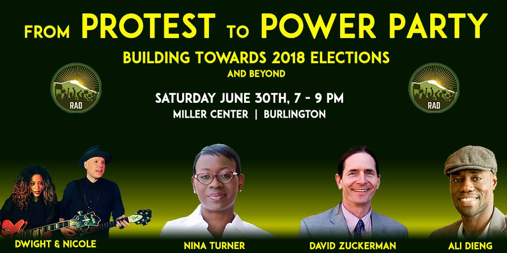 June 30: From Protest to Power Party with Nina Turner | RAD Movement