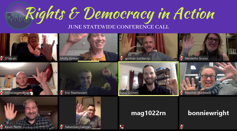 RAD in Action - Statewide Call - June 25, 2019 | RAD Movement