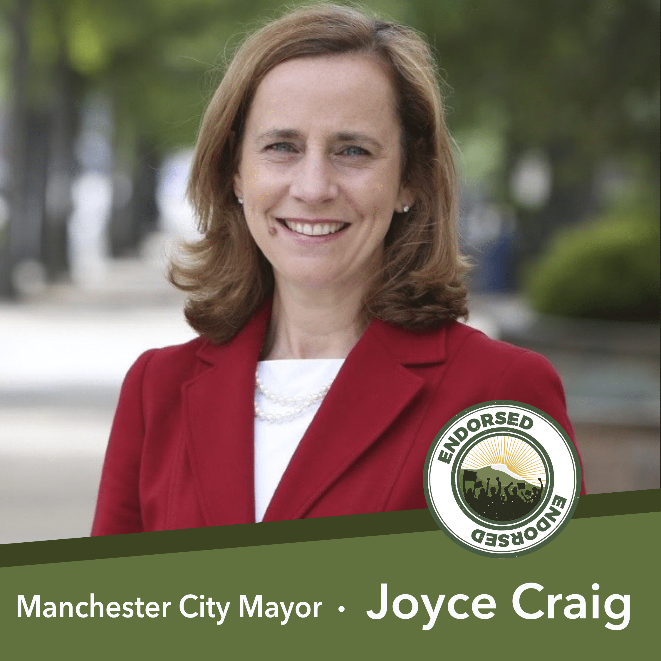 Endorsed! Joyce Craig for Mayor in Manchester election | RAD Movement
