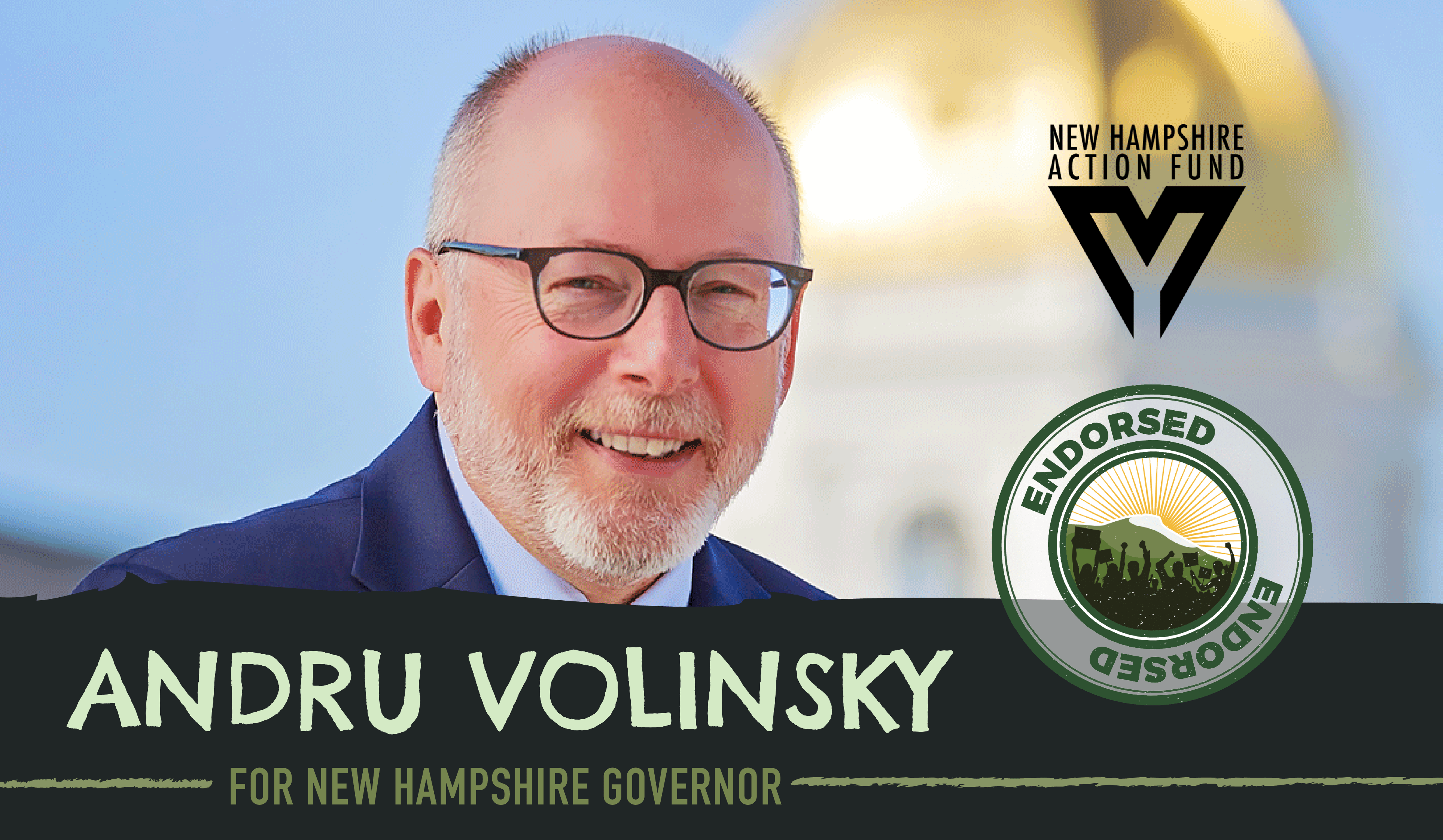 RAD and NHYM Action Endorse Andru Volinsky for Governor. | RAD Movement